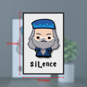 Dumbledore 3D Wall Art | Pop Frame | India