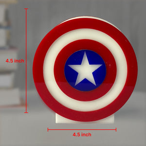 Captain America Shield Pen Stand | Unique Desk Organizer